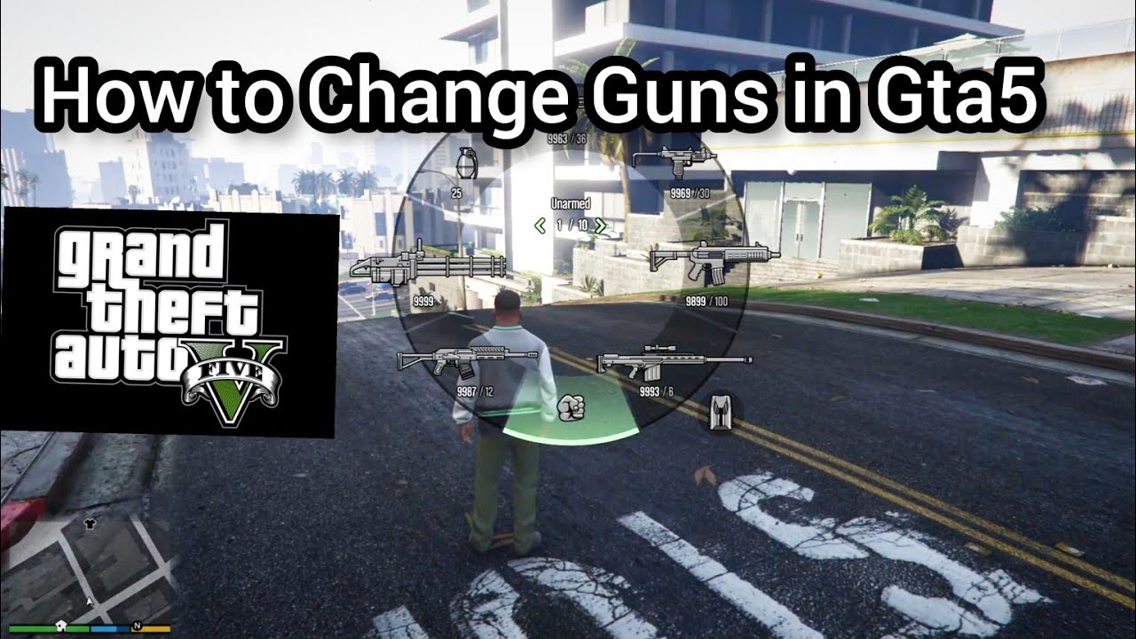 How to choose a weapon in GTA 5? - Game Voyage
