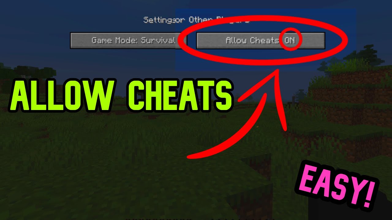 How to enable cheats in an already created Minecraft world? - Game Voyage